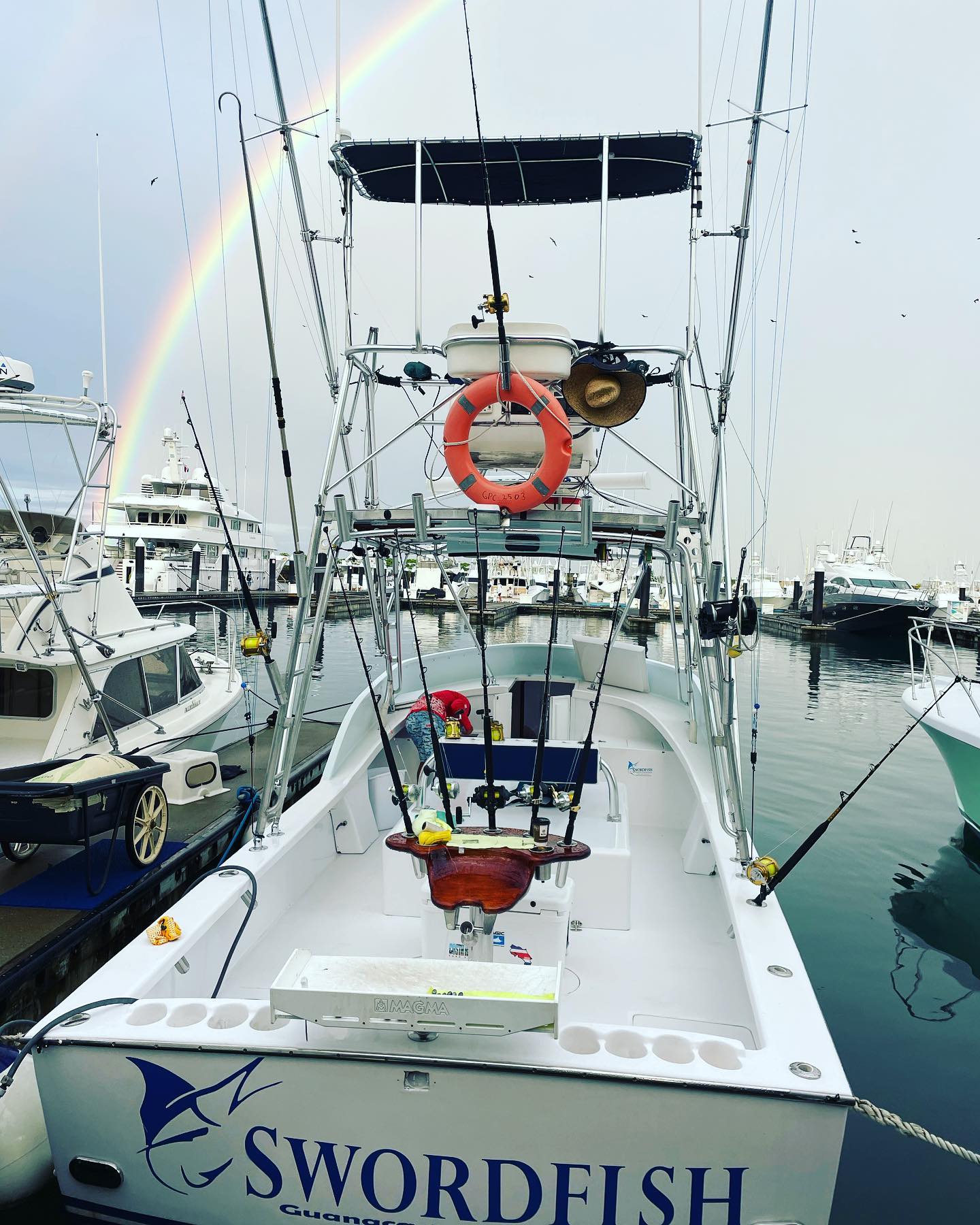 Swordfish 31ft Quepos Fishing Charters | Offshore & Inshore Fishing